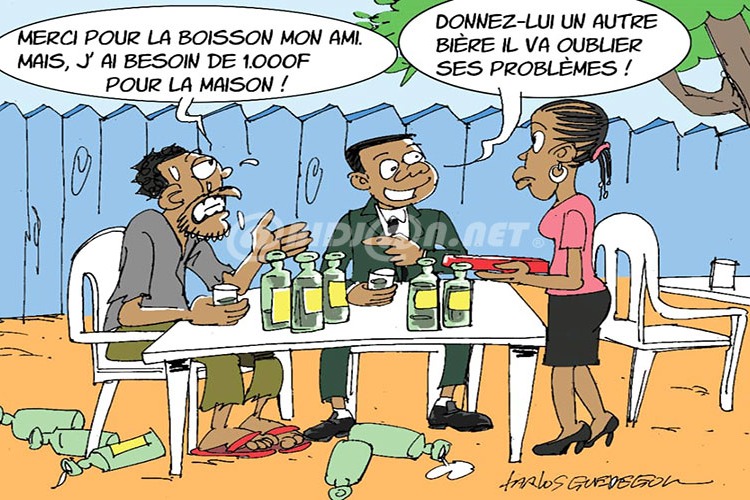 Caricature 24 Heures du 5 août 2006 - Abidjan.net Caricatures