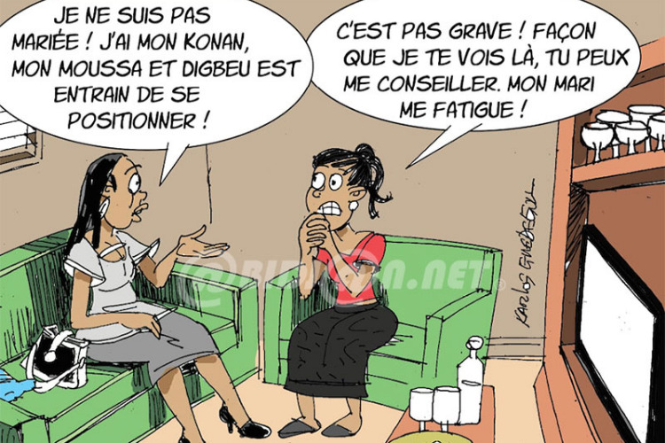 Caricature Gbich du 22 février 2018 - Abidjan.net Caricatures