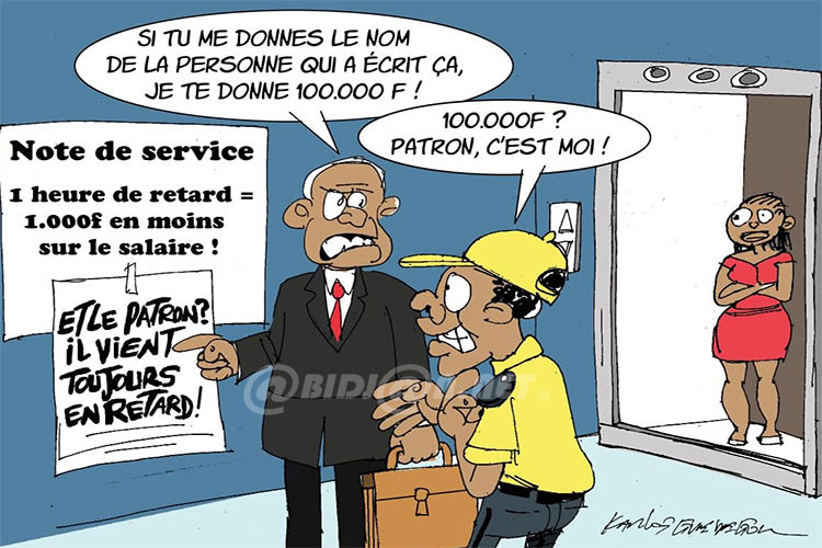 Caricature Le Jour Plus du 24 novembre 2010 - Abidjan.net Caricatures
