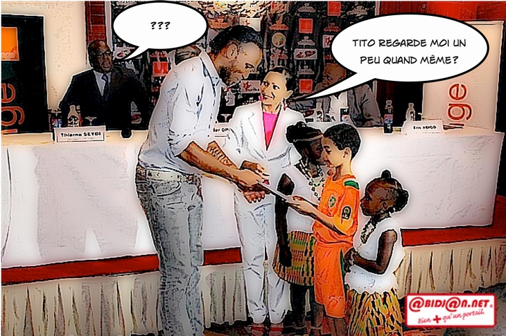 Présentation officielle de la bande déssinée sur la vie de Drogba ...