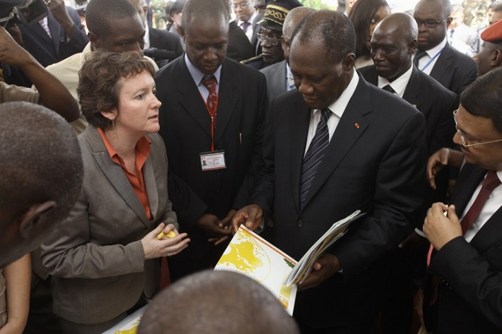 Bouaké : Le chef de l’Etat, SEM Alassane Ouattara inaugure une usine de ...