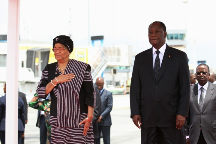 Coopération: la Présidente du Liberia, Helen Johnson Sirleaf à Abidjan ...