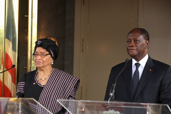 Coopération: la Présidente du Liberia, Helen Johnson Sirleaf à Abidjan ...