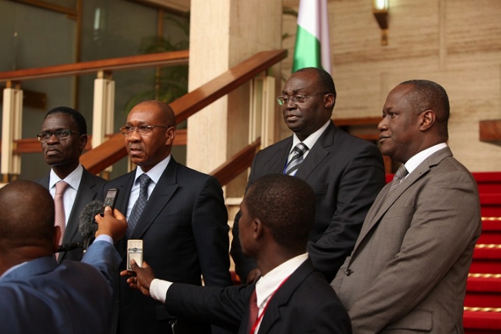 Audiences du chef de l`Etat: le Président Alassane Ouattara a reçu ...