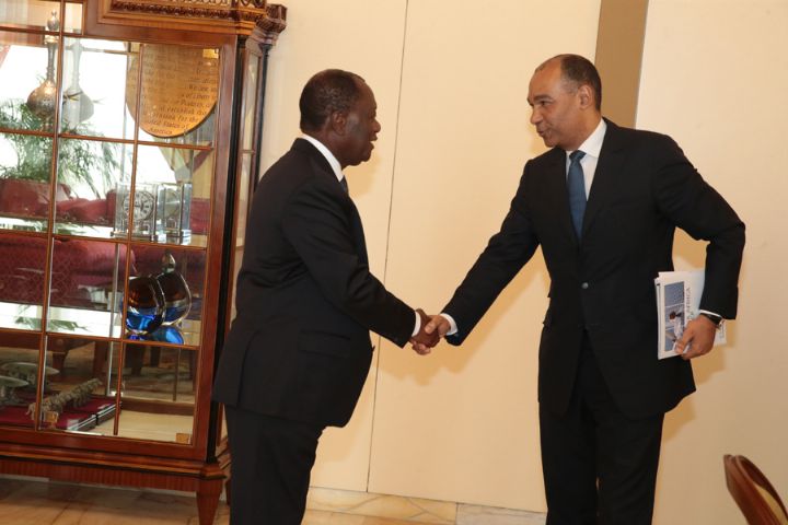 Entretien du Président avec le PDG d`Emerging Capital Partners ...