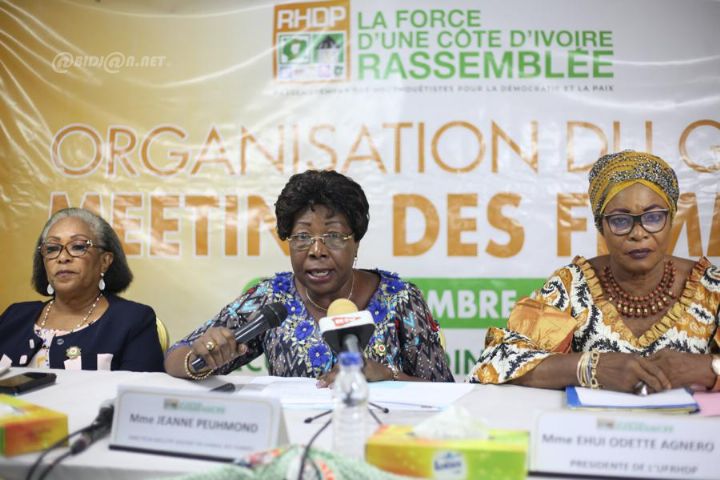 Politique: les femmes du RHDP annoncent un meeting d`envergure à Abidjan - Abidjan.net Photos