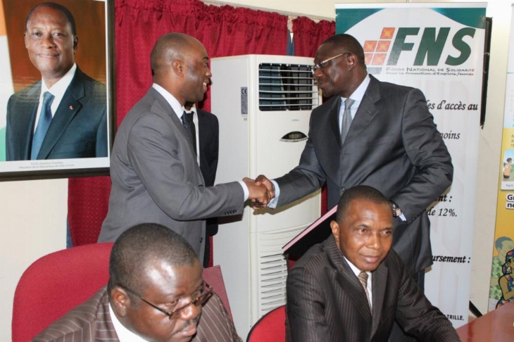 Fonds national de solidarité: le Directeur général du Fns, Franck Dogoh ...