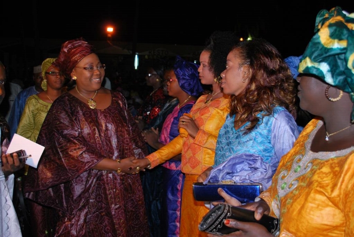 Soirée du Bazin : Fatoumata Traoré Diop remercie les populations de ...