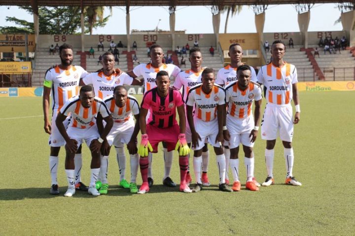 Ligue 1 ivoirienne de football: la Soa, championne de la phase aller ...