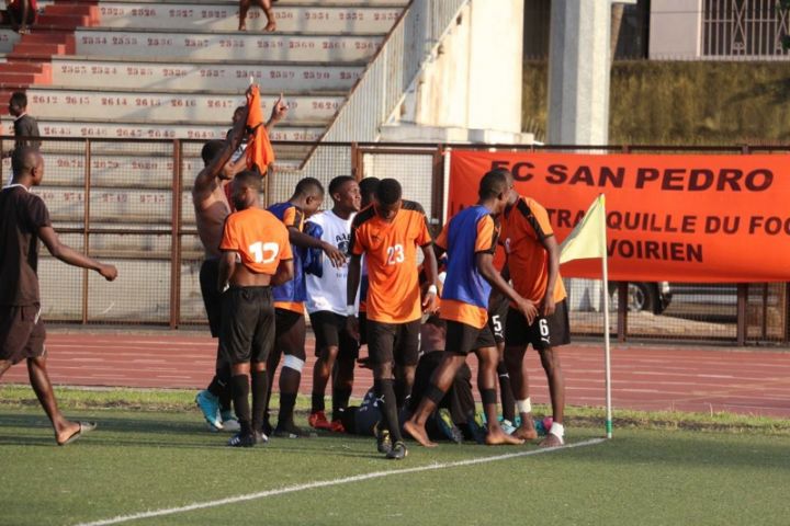 Ligue 1: Match SOA - FC San Pedro - Abidjan.net Photos