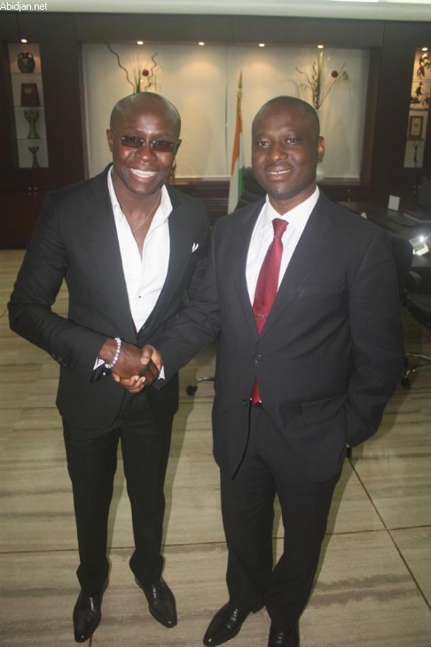 Culture:David Monsoh reçu en audience par le premier ministre Soro ...