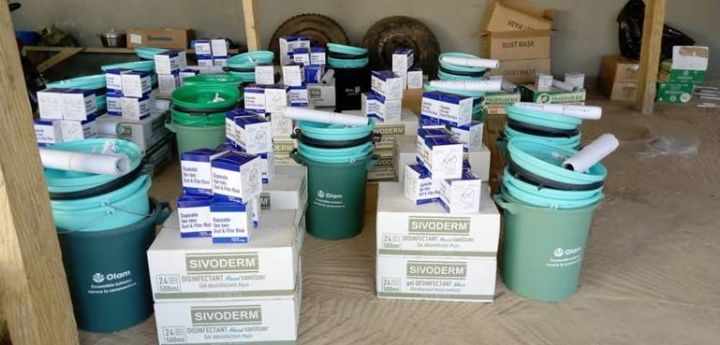 Covid-19 : Le Groupe Olam International offre des kits sanitaires au ...