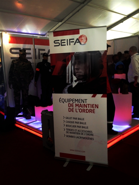Photo d`illustration : Stand du groupe Seifa lors du salon ...