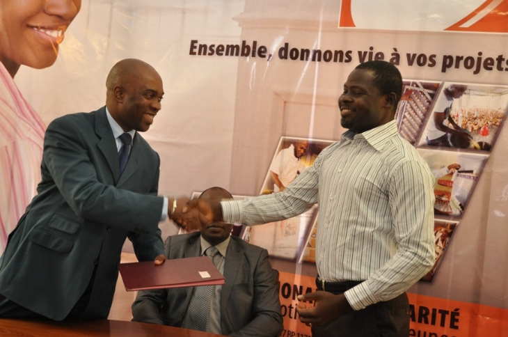 Activités gouvernementales: le DG du FNS, Franck Dogoh Madou à la ...