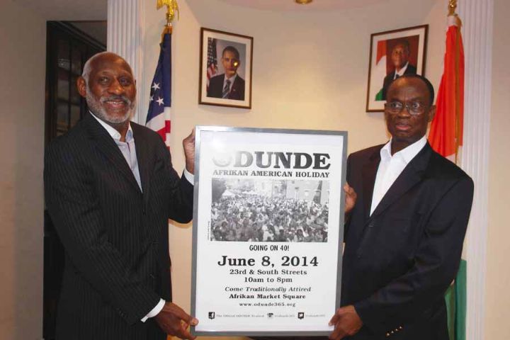 YALI 2014/USA: les 12 jeunes ivoiriens reçus par l`ambassadeur Daouda ...