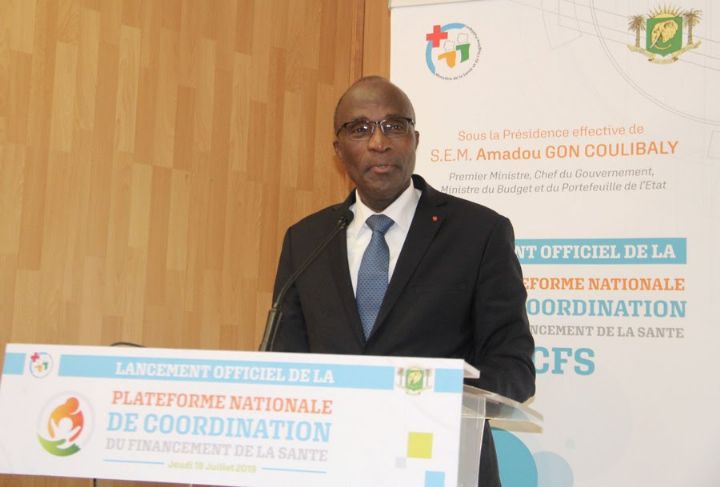 Adama Koné, ministre de l’Economie et des finances - Abidjan.net Photos