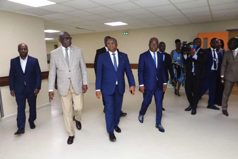 CAN 2023 : les ministres Pierre Dimba (santé) et Amadou Coulibaly ...