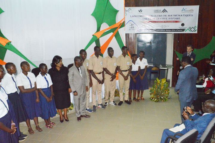 UNA/Cérémonie de lancement de Clubs Mathématiques Lycéens ANIMATH en ...