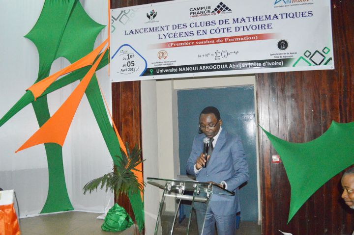 UNA/Cérémonie de lancement de Clubs Mathématiques Lycéens ANIMATH en ...