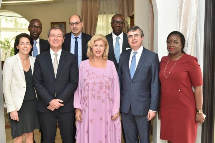 La Première Dame a reçu en audience M. Pascal Izaguirre, PDG de Corsair ...