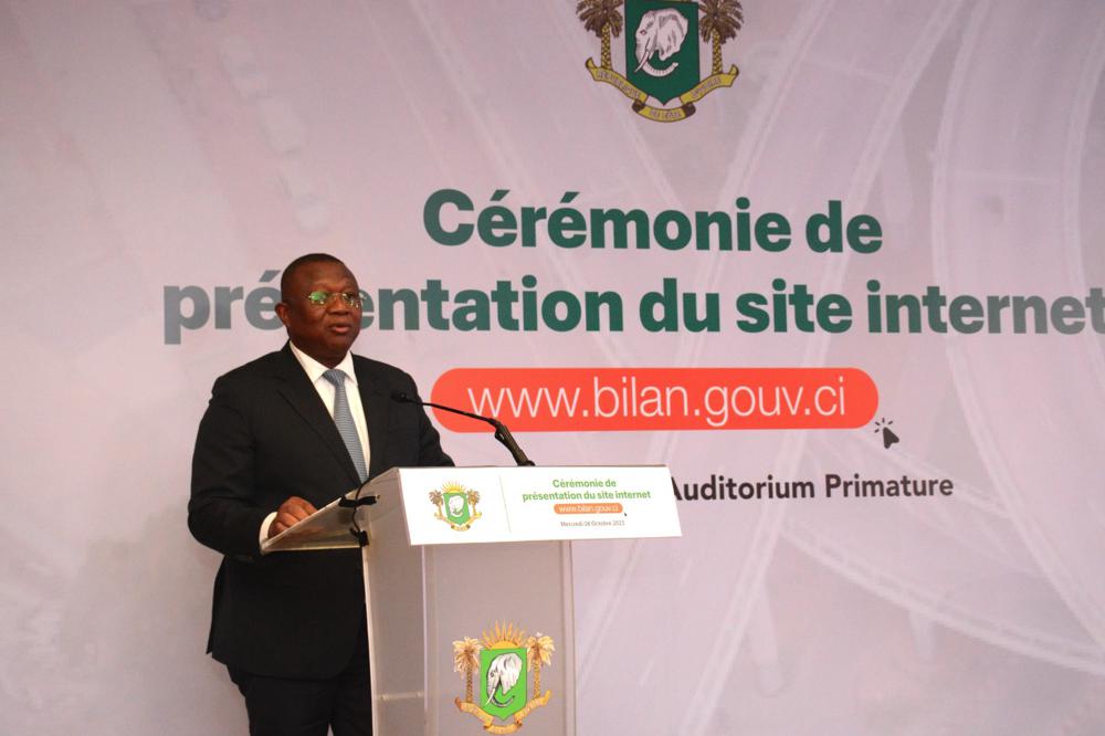 Côte d'Ivoire : le gouvernement lance un Nouveau Site Web pour un Bilan ...