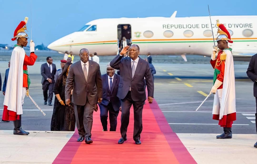 Côte d’Ivoire : Alassane Ouattara de retour à Abidjan après un séjour en France - Abidjan.net News