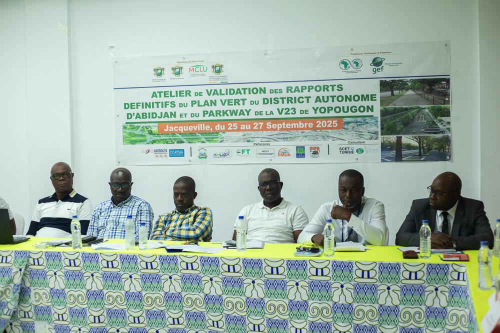 Développement urbain à Abidjan : le Plan Vert et le Parkway de la V23 de Yopougon en phase de ...