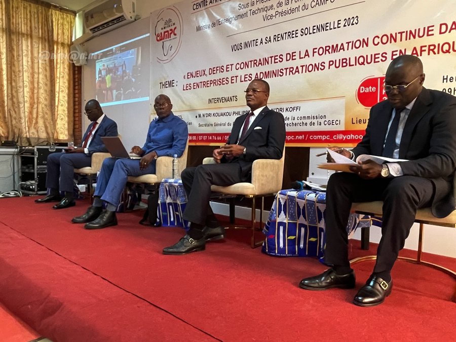 Enjeux, défis et contraintes de la formation continue dans les ...