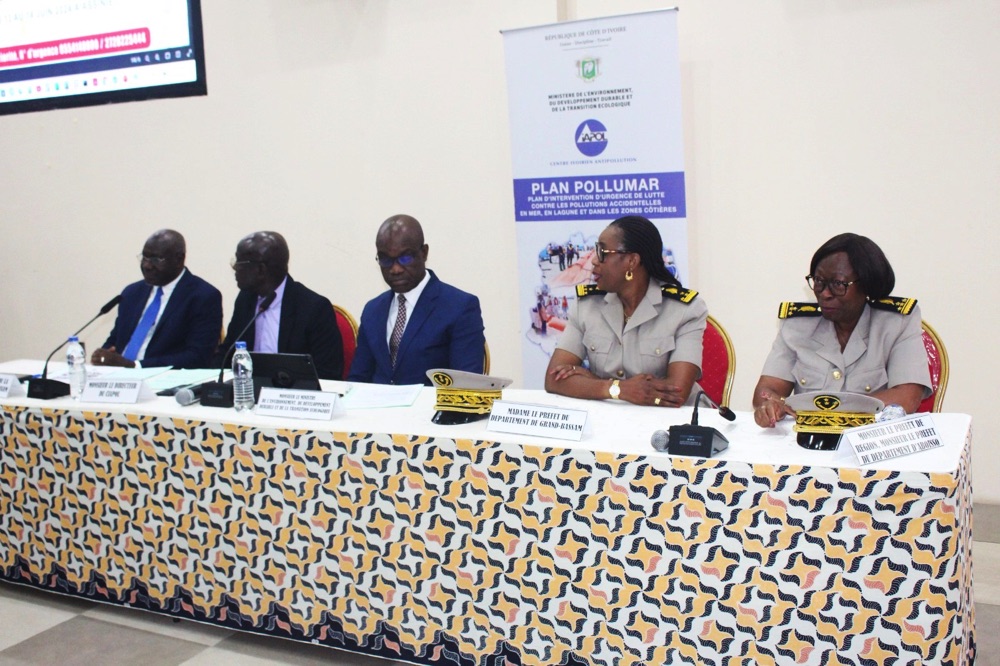 Environnement : L’exercice annuel de mise en œuvre du plan POLLUMAR démarre à Grand Bassam ...