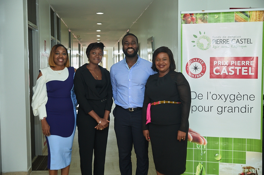 Finale du prix Pierre Castel 2024 : Jeanne Armelle Konan de Biosave-ci ...