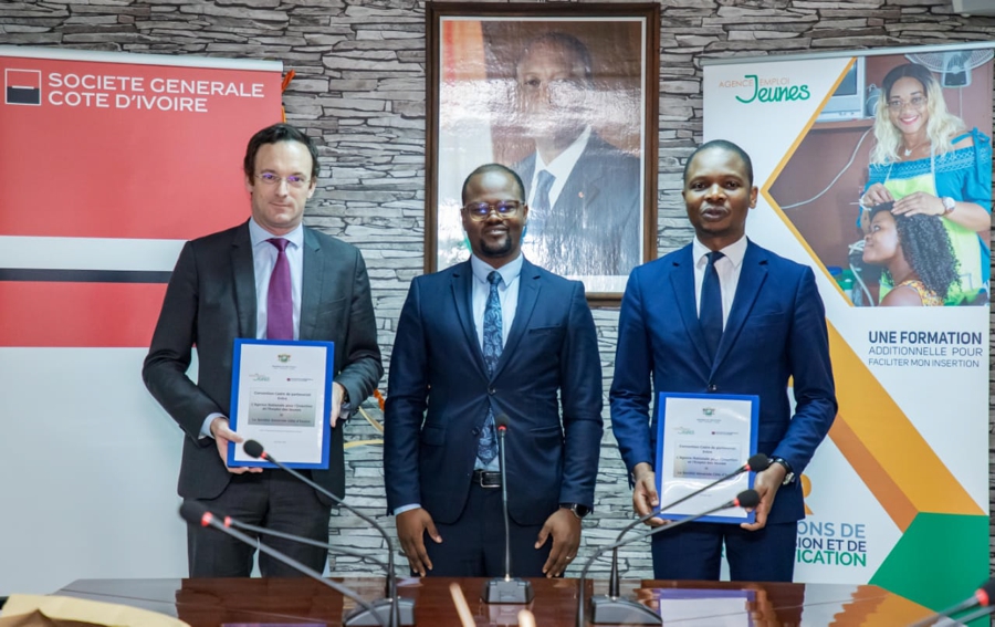 Financement de l'entrepreneuriat : Société Générale Côte d’Ivoire et l'Agence Emploi Jeunes ...