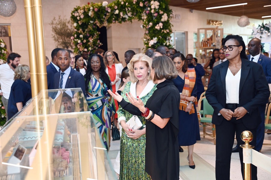 Inauguration de la nouvelle boutique Ladurée Côte d'Ivoire - Abidjan.net Photos