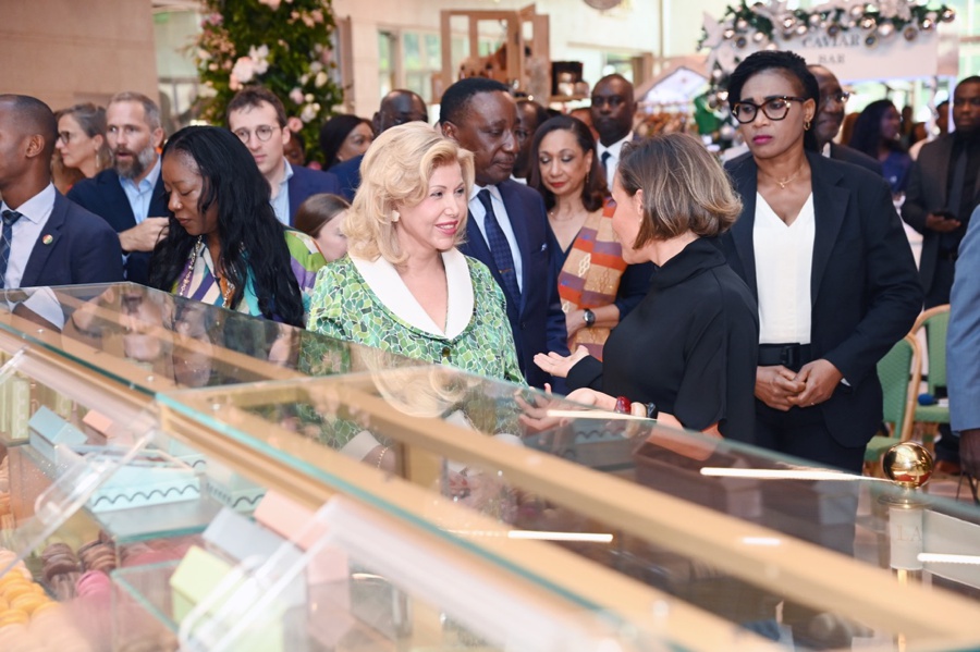 Inauguration de la nouvelle boutique Ladurée Côte d'Ivoire - Abidjan.net Photos
