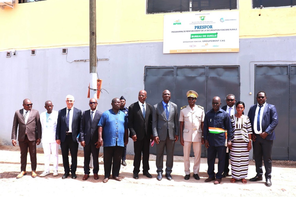 Lancement des opérations de terrain du PRESFOR dans le Cavally : le directeur général de l'AFOR ...