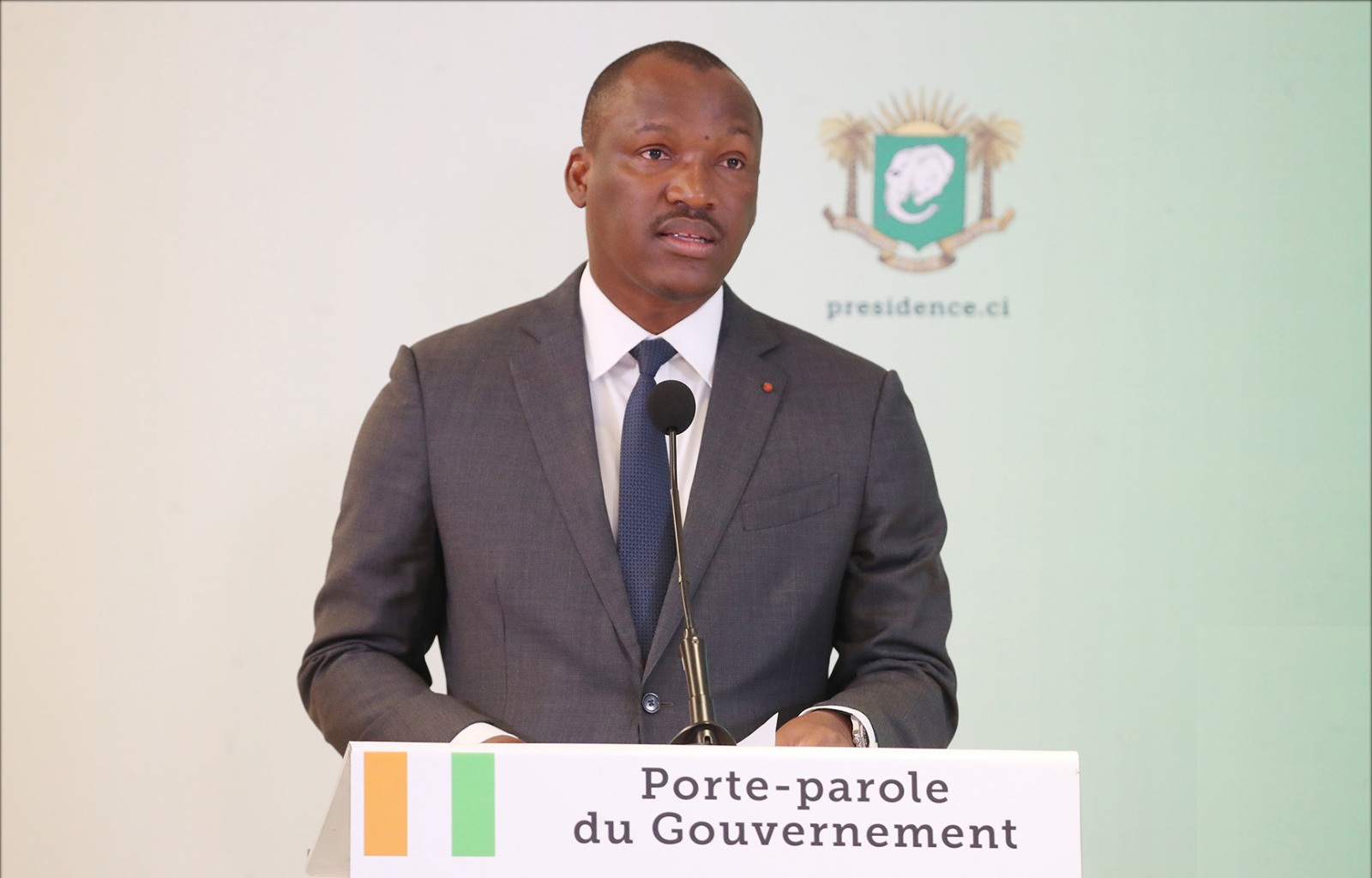 Le porte-parole adjoint du gouvernement, ministre de la Promotion de la Jeunesse, de l'Insertion ...