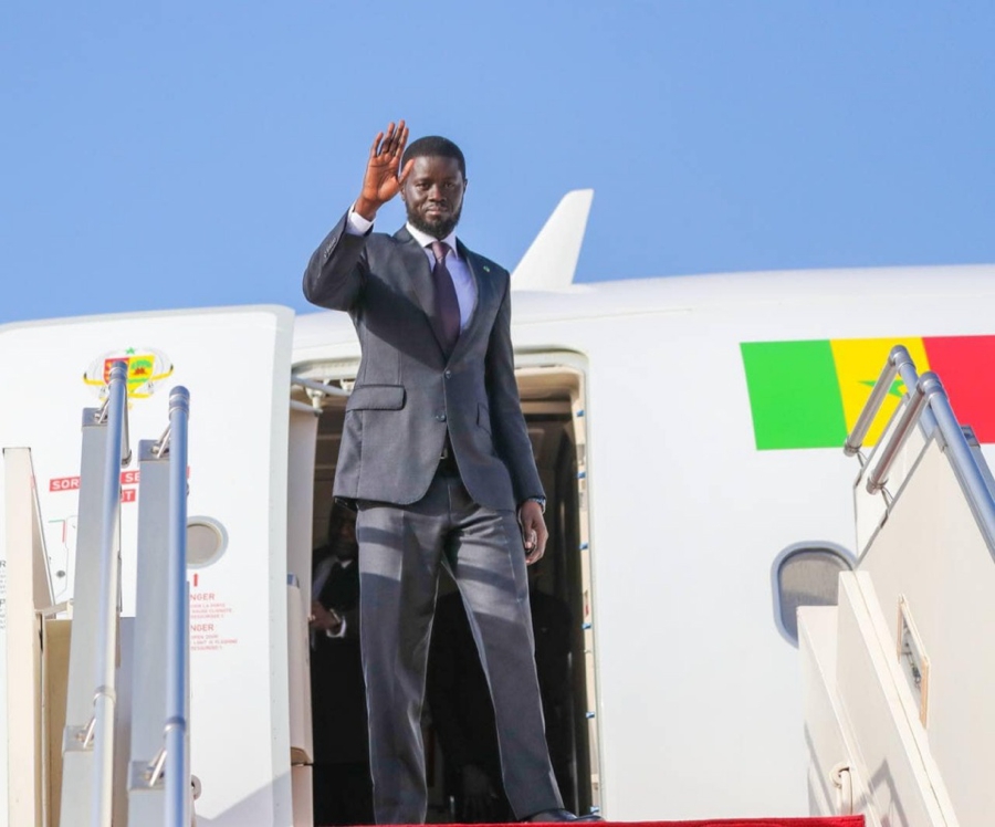 Diplomatie Le Président Sénégalais Bassirou Diomaye Faye Sest Envolé