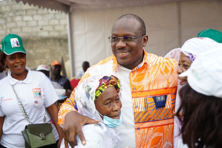 Législatives 2021: Le candidat de la liste RHDP, Cissé Tiémoko sollicite le suffrage des ...