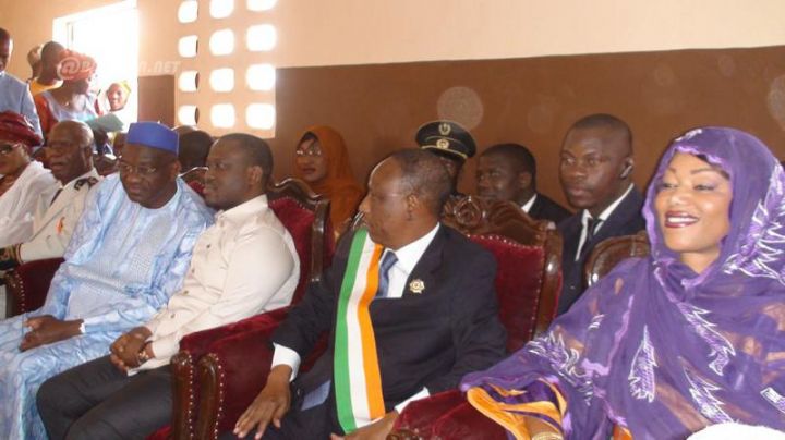 Visite du président de l`Assemblée Nationale à Odienné - Abidjan.net Photos