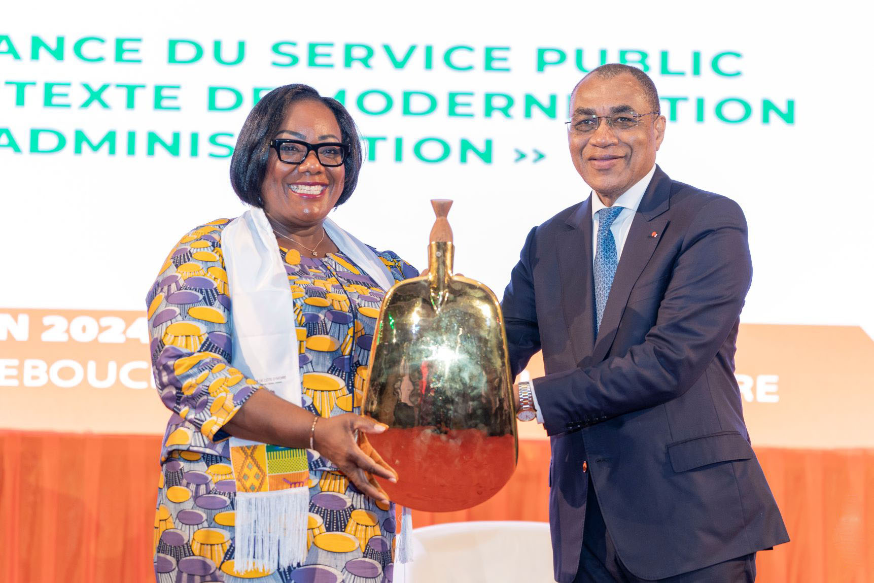 Ouverture de la 4ème édition des Journées de la Fonction publique : le ministre Adama Coulibaly ...