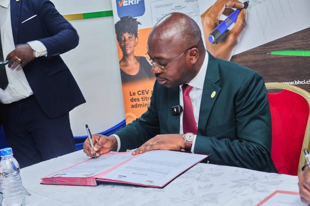 Partenariat : l'ONECI et la BHCI unissent leurs efforts pour un ...