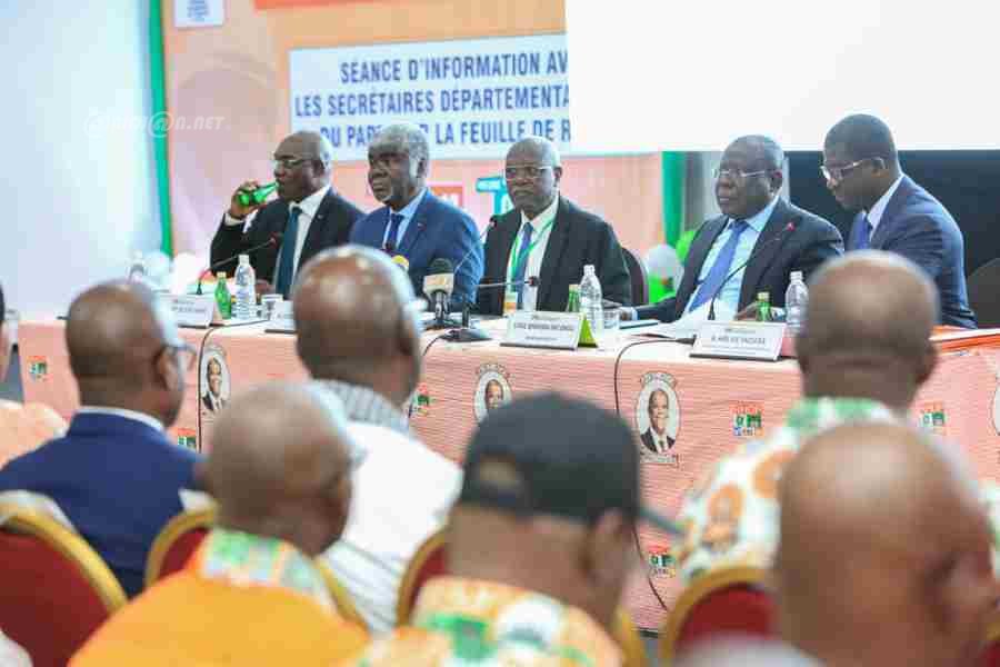 Politique: le Directoire du Rhdp félicite les Secrétaires Départementaux élus et les engagent à ...