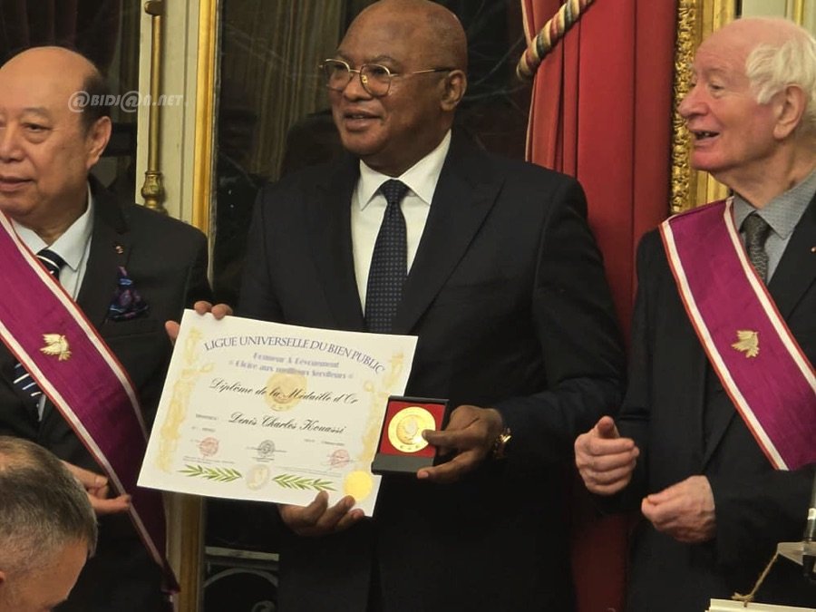 Promotion de l'excellence : Denis Charles Kouassi distingué par la médaille d’Or de la Ligue ...