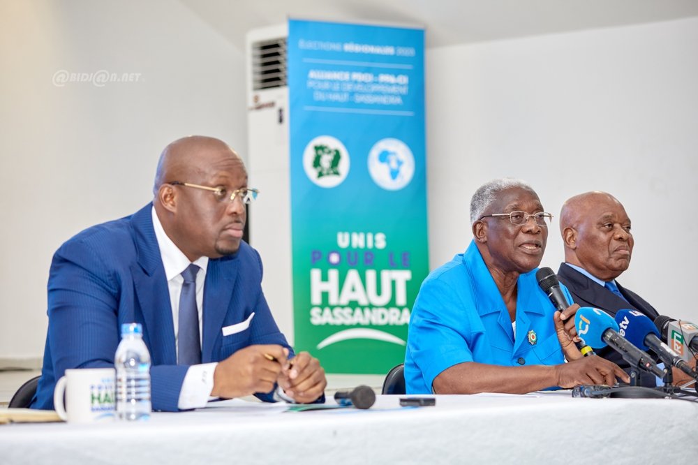 Régionales 2023 : les candidats du PPA-CI et du PDCI en alliance dans le Haut-Sassandra pour le ...