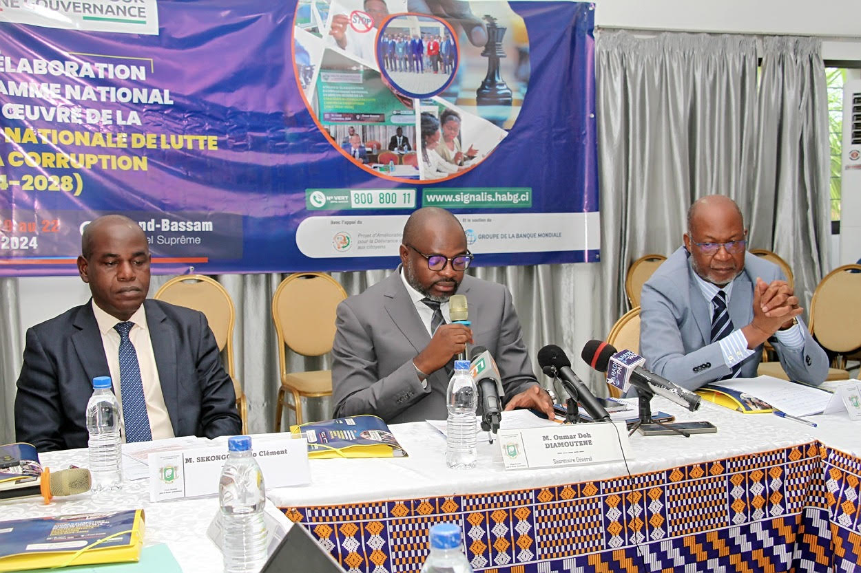 Stratégie nationale de lutte contre la corruption 2024-2028 : un atelier de validation de l ...