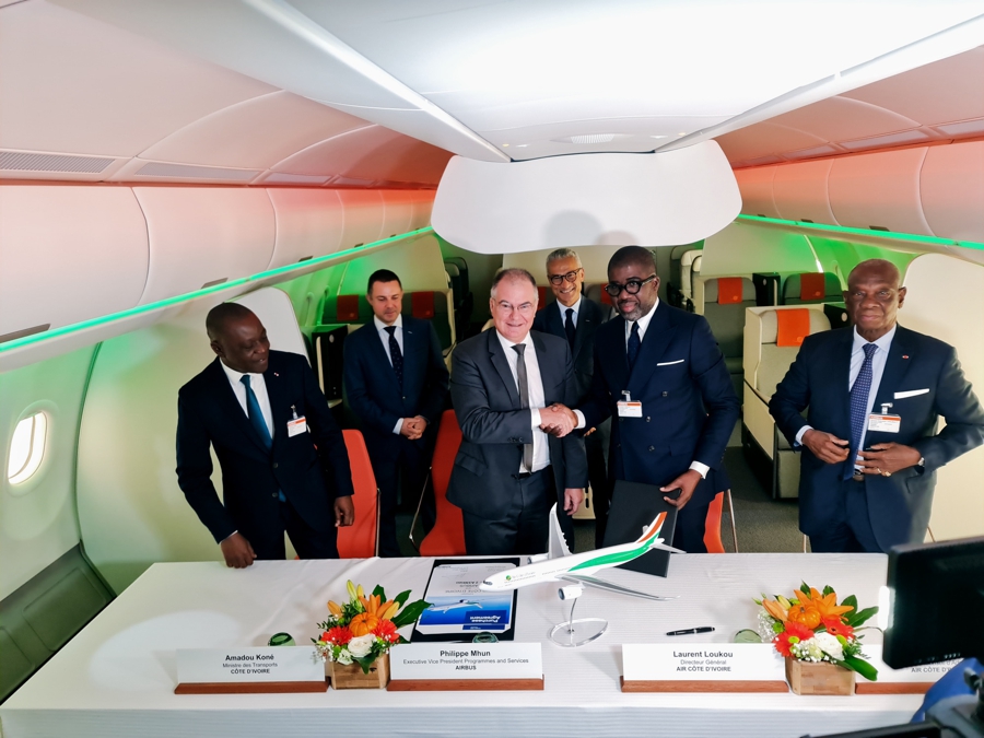 Transport aérien : Air Côte d'Ivoire acquiert deux airbus A330neo pour lancer le long courrier ...