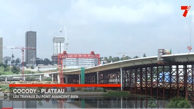 5e pont d'Abidjan : l'infrastructure livrée en mars 2023 - Abidjan.net ...
