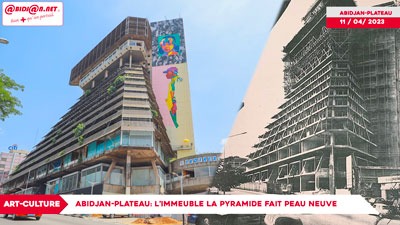 Abidjan-Plateau: L’immeuble la Pyramide fait peau neuve - Abidjan.net Vidéos