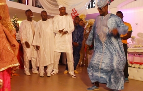 Mariage de Kolo Toure: Eboue Emmanuel, Yaya, Max Gradel, Malick Tohe ...